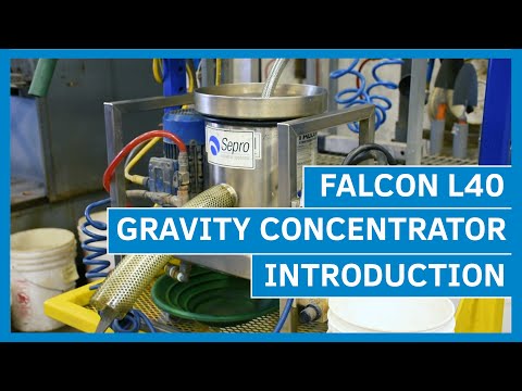 Introducing the Falcon L40 Gravity Concentrator for Mineral Processing