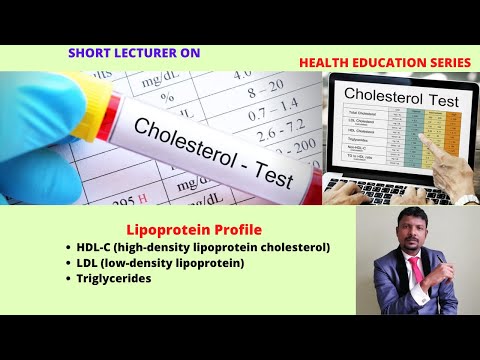 CHOLESTEROL BLOOD TEST/LIPOPROTEIN PROFILE / HDL/LDL/ TRIGLYCERIDES/TESTS FOR HEART DISEASE&STROKE