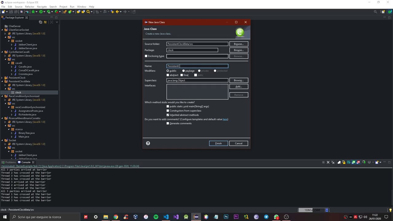 Persistent Clock Console Java Program - Tutorial #9