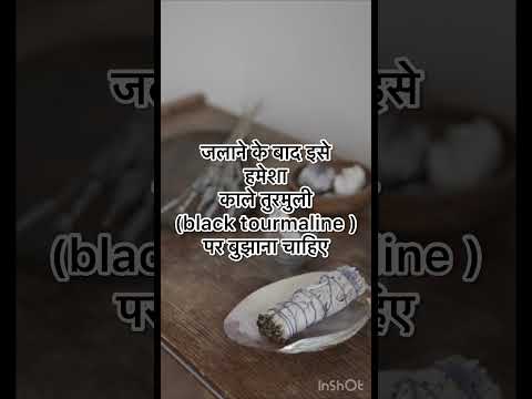 सेज जलाने के फ़ायदे benefits of sage smudging #shortsyoutube #sage