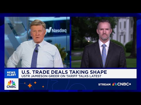 Watch CNBC's full interview with U.S. Trade Representative Jamieson Greer
