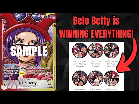 [OP-11] Belo Betty is officially the best deck! (reviewing topping lists)