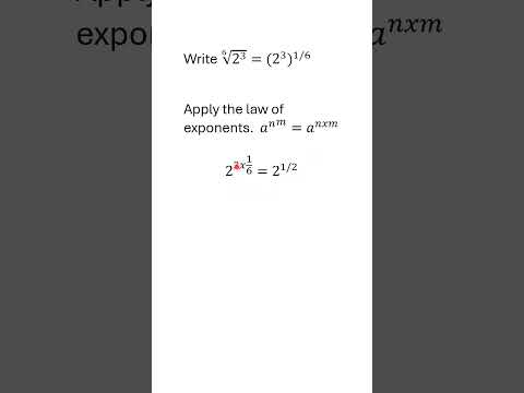 Simplify Roots: Can you do the simplification? #Math #Roots #MathProblems #FunMath MathShort Maths