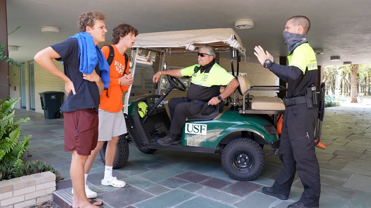 We Escaped Security!