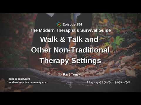 What You Should Know About Walk and Talk Therapy and Other Non-Traditional Counseling Settings - 2