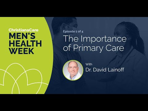 Men's Health: The Importance of Primary Care