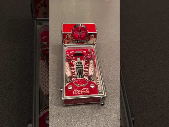 Coca Cola - Vintage Mini Pinball Machine Money Bank | Arts ...