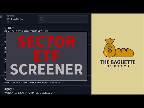 How to make an ETF screener with TradingView