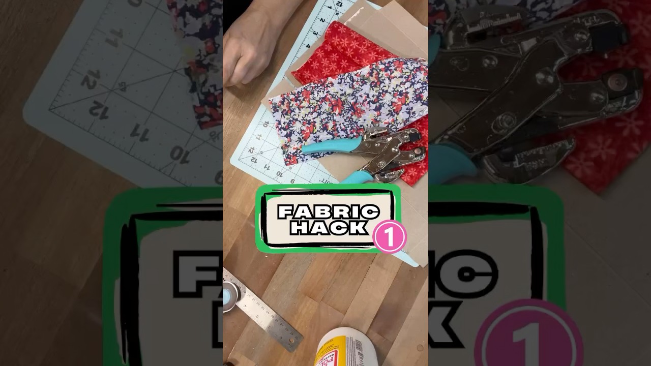 DIY No-Sew Bookmarks with Dollar Tree Fabric #craftideas #fabric