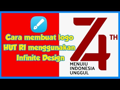 Cara Membuat Original Logo HUT RI Dengan Aplikasi Infinite Design || Seniman Aplikasi