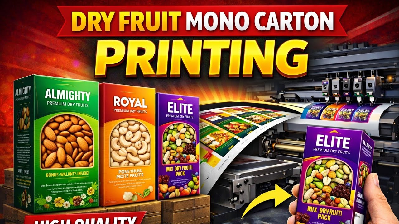 Offset Printing | Packing Box | Walnut Packing Box | Carton Boxes | Dry Fruit Carton Boxes