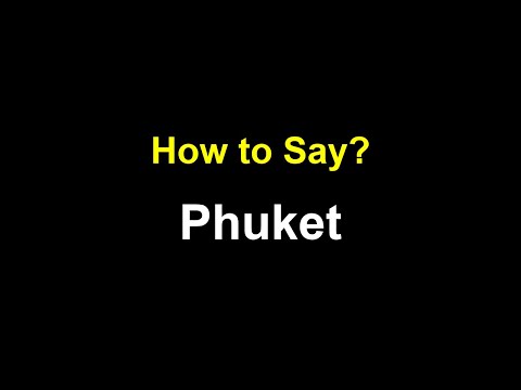 Phuket Pronunciation | How to Pronounce Phuket in English (Correctly)