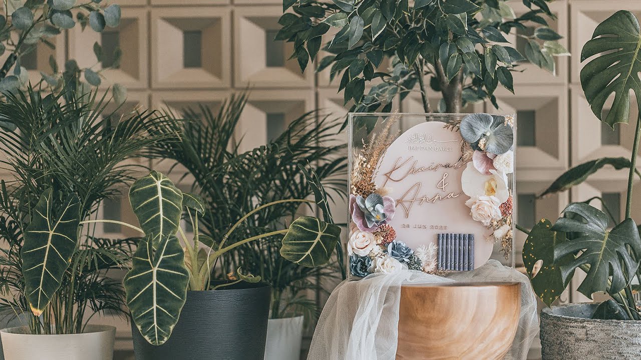 Precious Moments, Eternal Testimony | Mas Kahwin 3D Frame