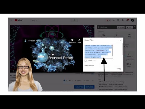 What Is An Embed Code & When Would You Use One ~ Using YouTube Basics