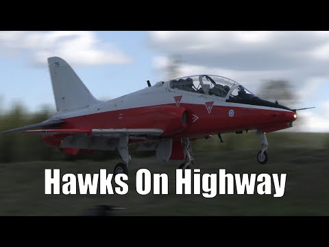 Hawk Mk 66 Landing On Highway Close - Baana 25 [4K]
