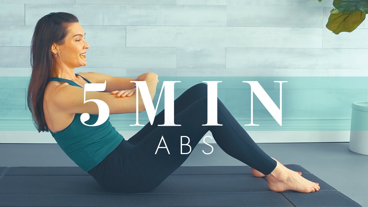 5 Minute Abs Workout // Exercises for a Strong Core