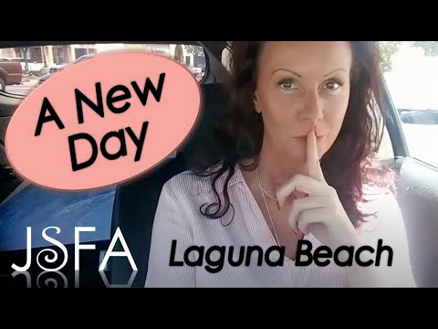 "A New Day" In Laguna Beach - Gallery Delivery | Jenny Simon #artdelivery #galleryartist #newart