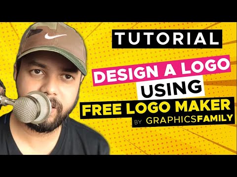 How to design a logo online using GraphicsFamily free logo maker