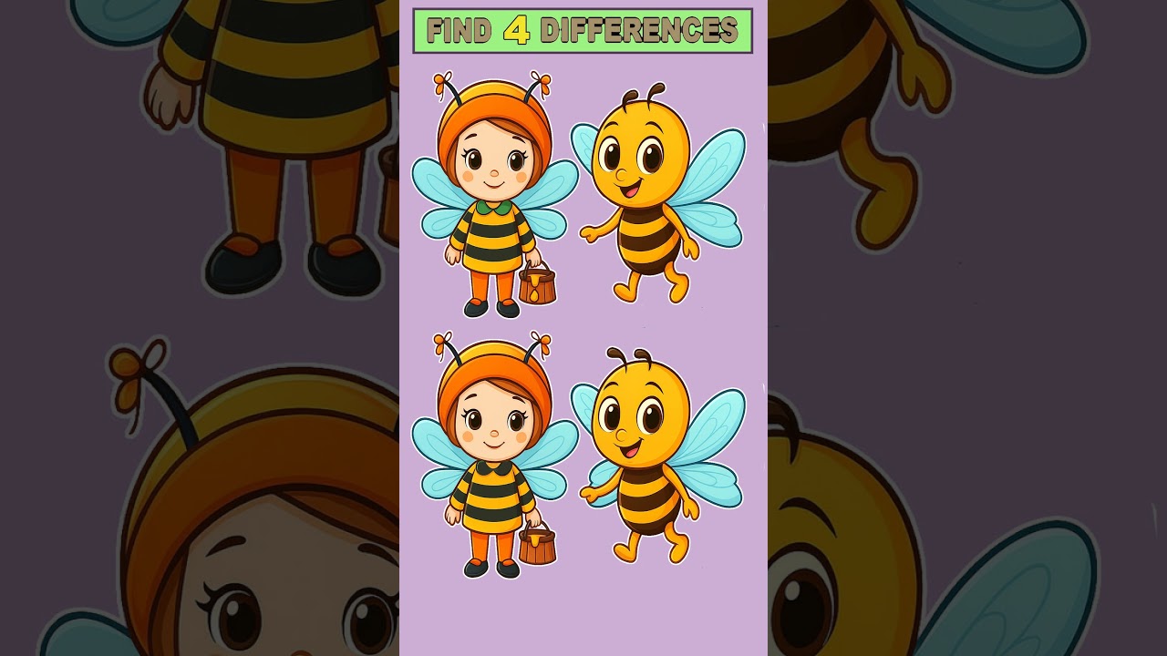 4 Differences in 6 Seconds – GO!