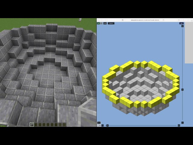 How to make a dome in Minecraft