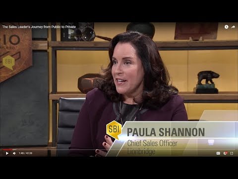 The Sales Leader's Journey from Public to Private