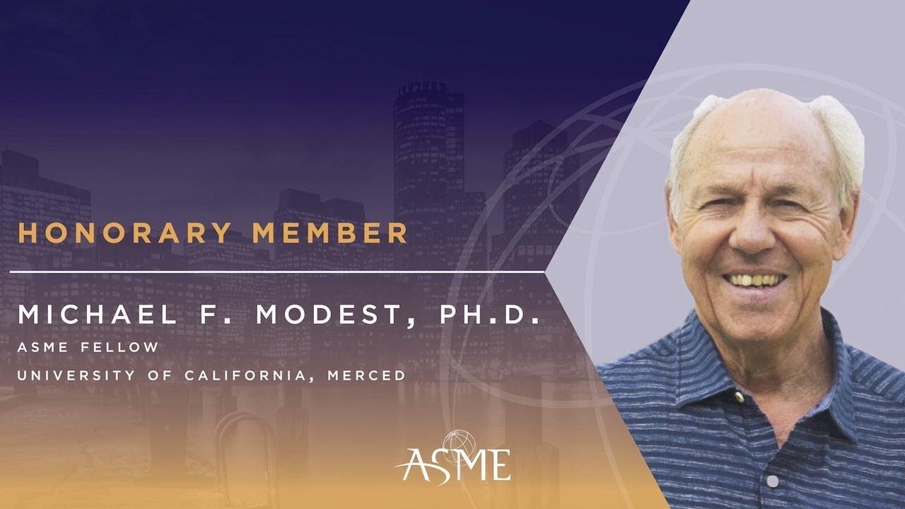 2017 ASME Honors: Michael F. Modest, Ph.D.
