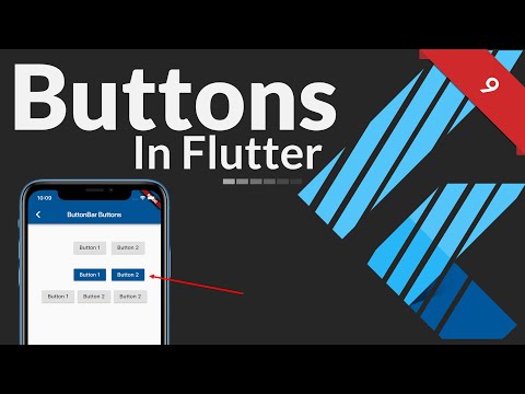 Learn Buttons Stateful Widgets Flutter Tutorials 9 - Mind Luster