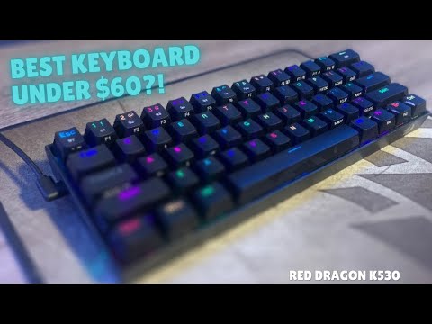 Best Budget Keyboard in 2022? | Red Dragon K530
