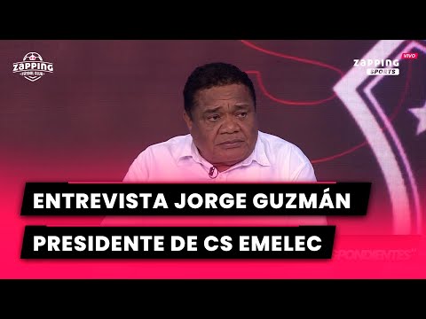 Entrevista a Jorge Guzmán, presidente de CS Emelec / 6 Junio 2025 / ZappingFC