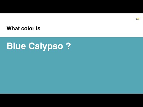 Blue Calypso color #55a7b6 hex color - Blue color - Warm color 55a7b6