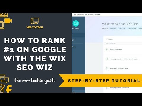 WIX SEO WIZ: How To Rank On Google With The Wix SEO Wiz | Wix SEO Tutorial - SEO Wix