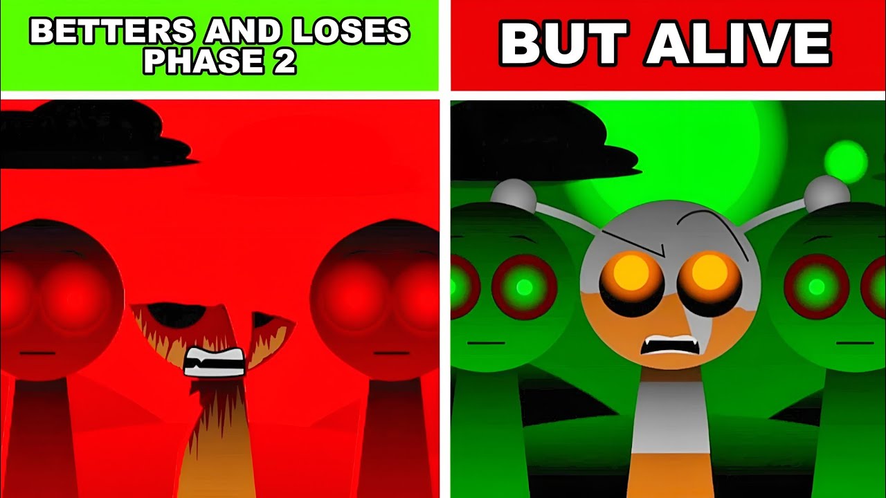 Sprunki Betters and Loses Phase 2 But Alive!