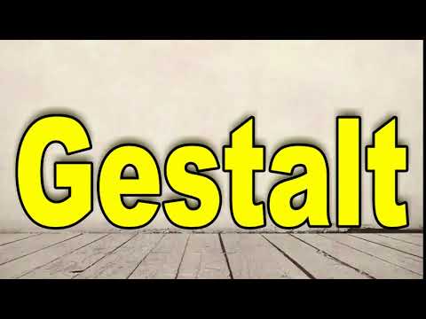 How to Pronounce Gestalt