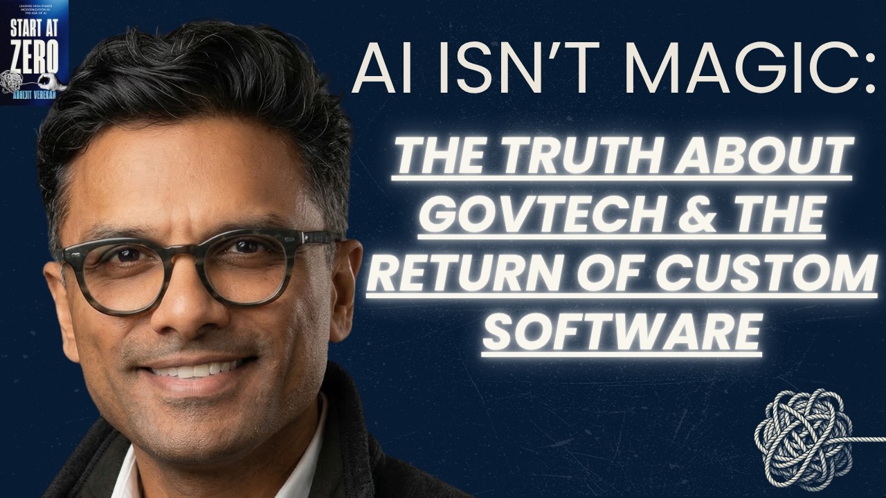 AI Isn’t Magic: The Truth About GovTech and the Return of Custom Software