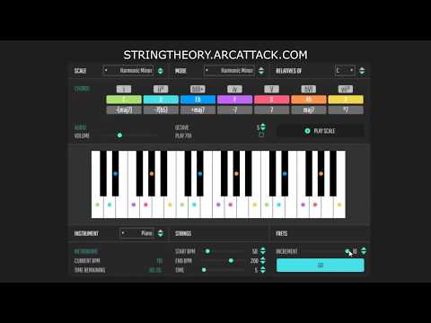 Updated! StringTheory - Free online music scale and chord calculator