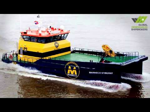 GRS Crew Transfer Vessel Sale Fixture - Marineco Stingray !