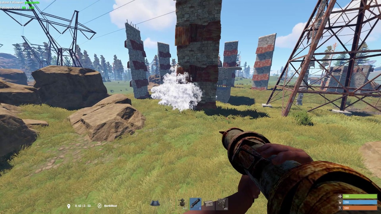 VinylFresh - RUST ADMIN - ROCKET TURRETS PLUGIN TEST!