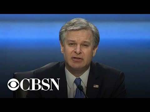 FBI Director Christopher Wray testifies on Capitol assault and domestic terrorism
