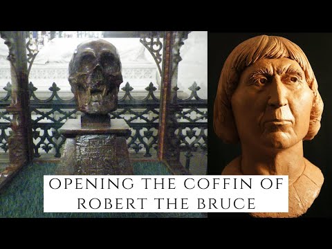 Opening The Coffin Of Robert The Bruce