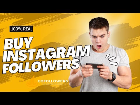 Buy Instagram Followers - 100% Real,Instant | Gofollowers