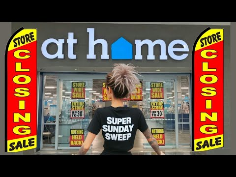 CLOSING "AT HOME" STORES 📝 SELECT STORES LIST 📝 INFO 🧐 WATCHING!!