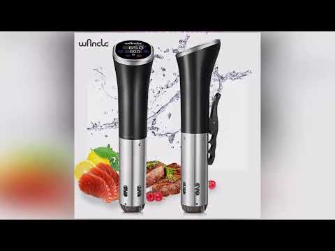 Latest Products You Must Know! Wancle 1100W Sous Vide Cooker LCD Touch Immersion Circulator Accu