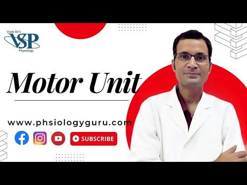 Motor unit | MBBS | NEET PG | Dr Vivek Nalgirkar |