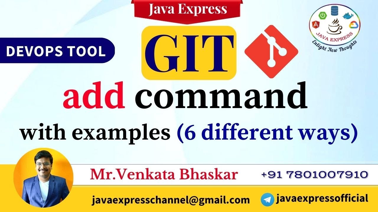 Git Tutorial 5  :  Add files in GIT