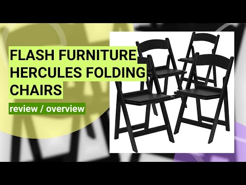 Flash Furniture Hercules Series Folding Chairs Review: Perfect for Weddings & Events!