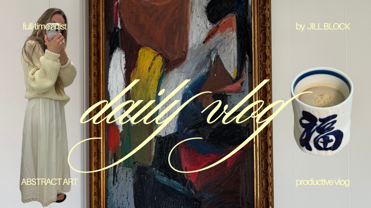 DAYS IN MY LIFE as a full-time abstract ARTIST