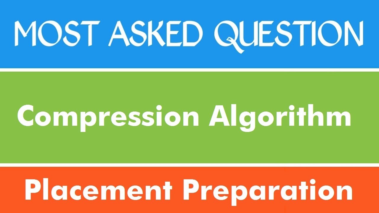 Compression Algorithm | Problem - 6 | C | Java | Python | The Coding Bytes
