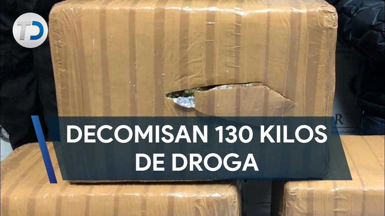 Autoridades decomisan 130 kilos de droga en San Nicolas
