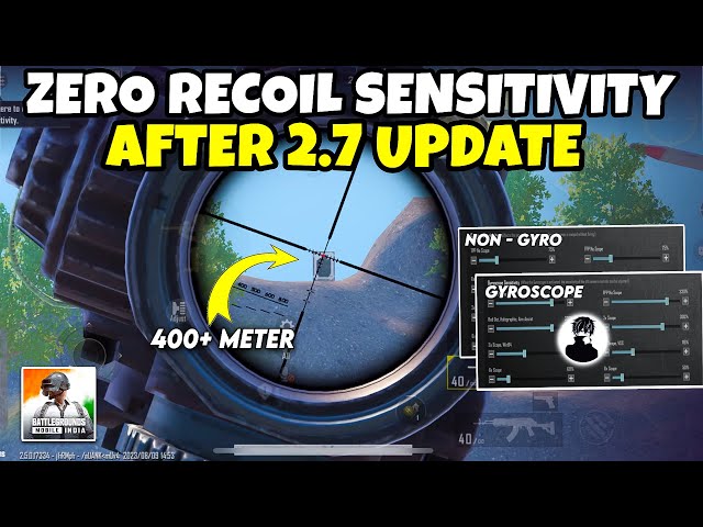 PUBG Mobile weapon recoil guide