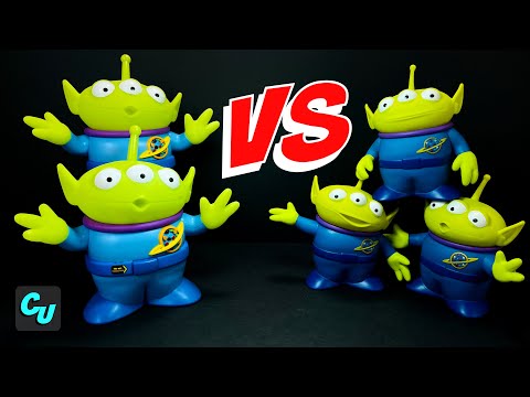 Toy Story Aliens Signature Collection VS Disney Store